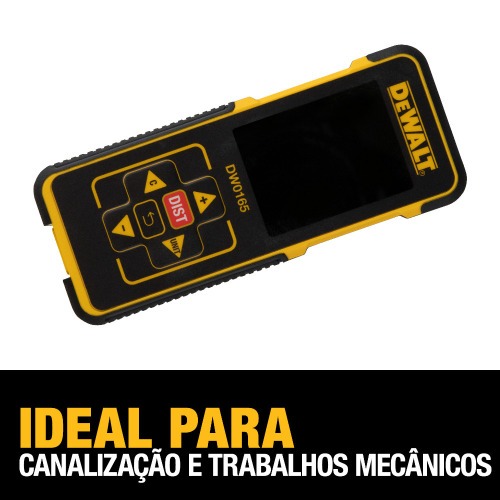 Trena a laser com leitura até 50 metros tela colorida - DW0165N - Dewalt