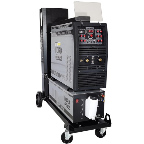 Inversora de solda multiprocesso 350A Alumínio Tig AC/DC Trifásica - TOUCH 350 AC/DC - Super Tork