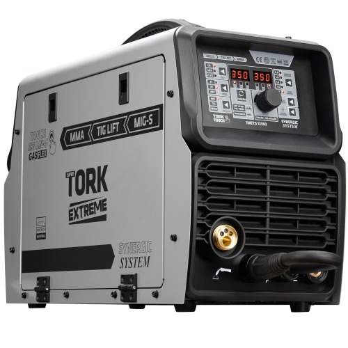 Inversora de solda multiprocesso 350A para Eletrodo Mig e Tig Trifásica- TOUCH 350S - Super Tork