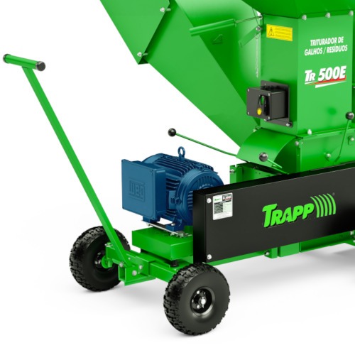 Trituradores de galhos e resíduos a gasolina 12,5 hp - TR-500E - Trapp