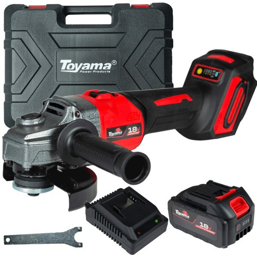 Esmerilhadeira angular a bateria 5" 18V 4Ah Brushless com Maleta ...