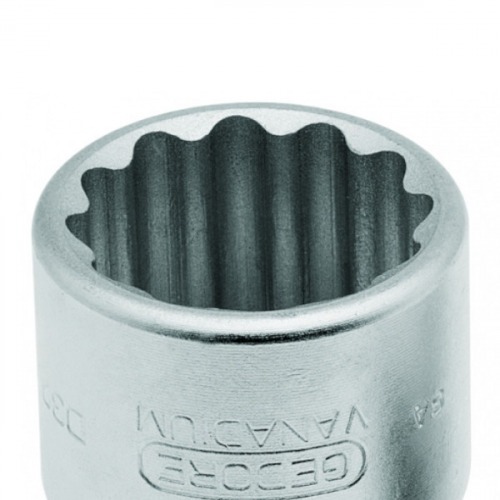 Soquete estriado 60 mm encaixe de 3/4" - D32-60 - Gedore