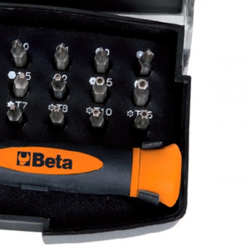 Jogo de bits 22 peças encaixe sextavado 4 mm com estojo plástico - BW ...