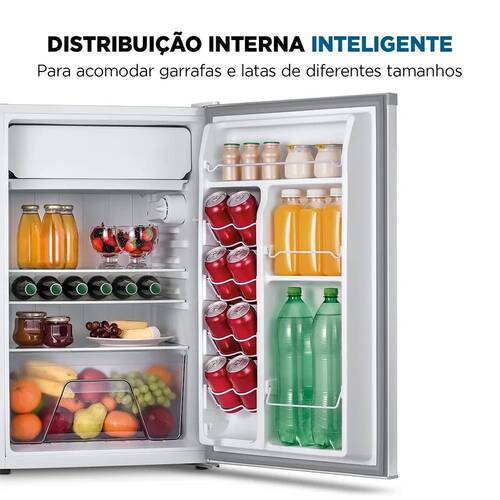 Frigobar 120 litros porta reversível branco - FGB-01-W120 110V - Mondial