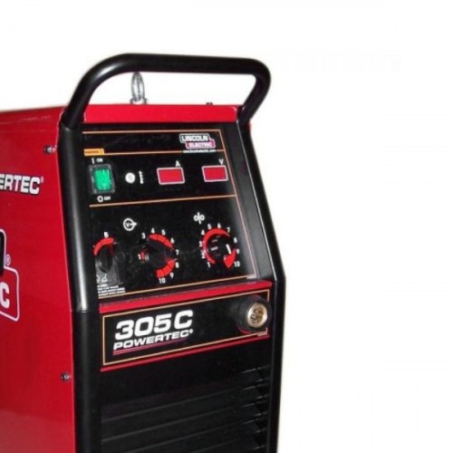 Máquina de solda MIG/MAG 300 ampéres trifásica - POWERTEC 305C - Lincoln
