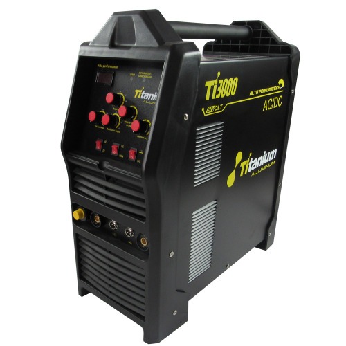 Inversora de solda 200A para alumínio AC/DC com pedal e tocha - TIG3000 ...