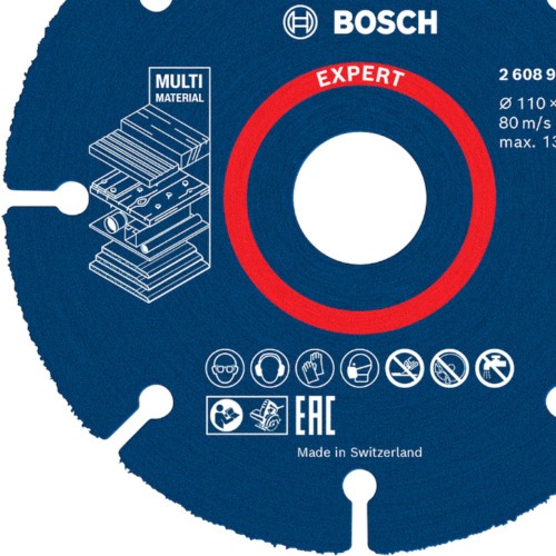 Disco de corte para madeira em tungstênio 110 x 20 mm - Carbide Multi Wheel - Bosch