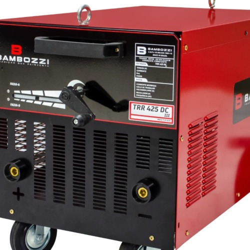 Retificador de solda 400A trifásico - TRR 425DC III - Bambozzi