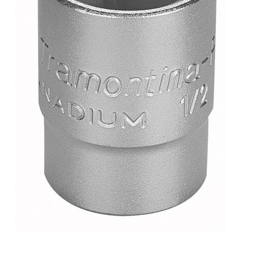 Soquete sextavado 22 mm encaixe 1/2" aço cromo vanádio - 44831/122 ...