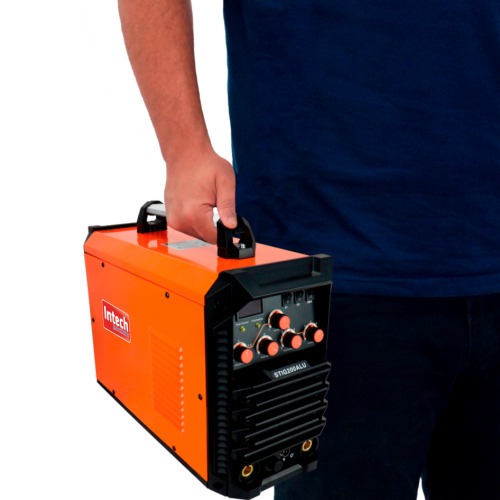 Inversora de solda multiprocesso 200A para Eletrodo revestido E Tig AC ...
