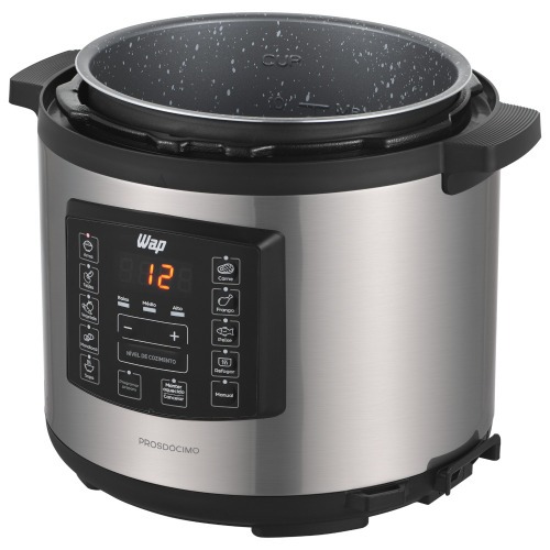 Panela de pressão elétrica digital 6 litros - Prosdócimo WPPE1 110V - Wap