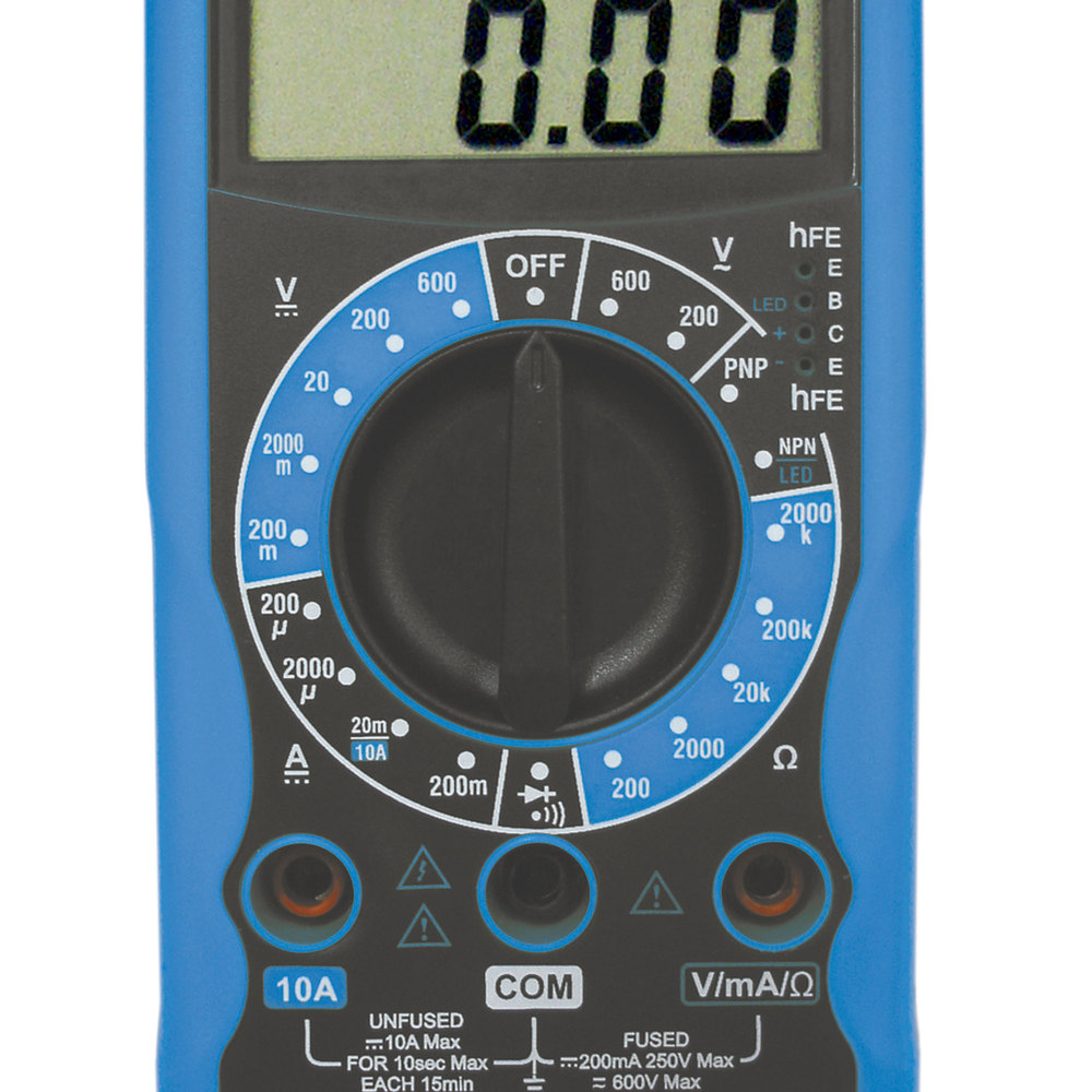 Multímetro digital portátil - ET-1002 - Minipa